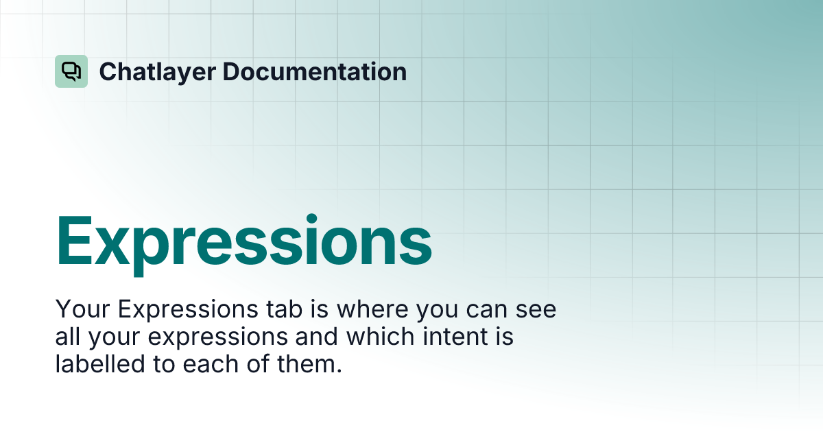 Expressions | Chatlayer Documentation